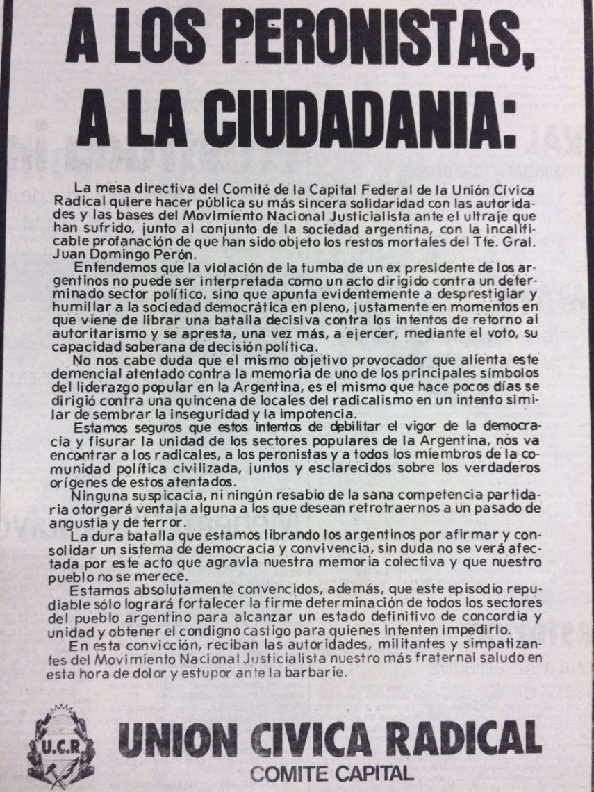 El robo de las manos de Perón: 30 años de misterio y muertes dudosas