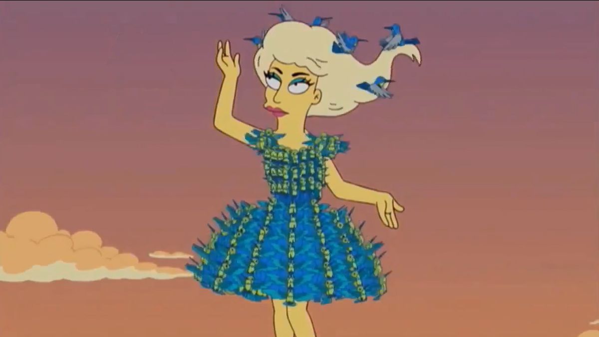 Los Simpsons suman a Lady Gaga