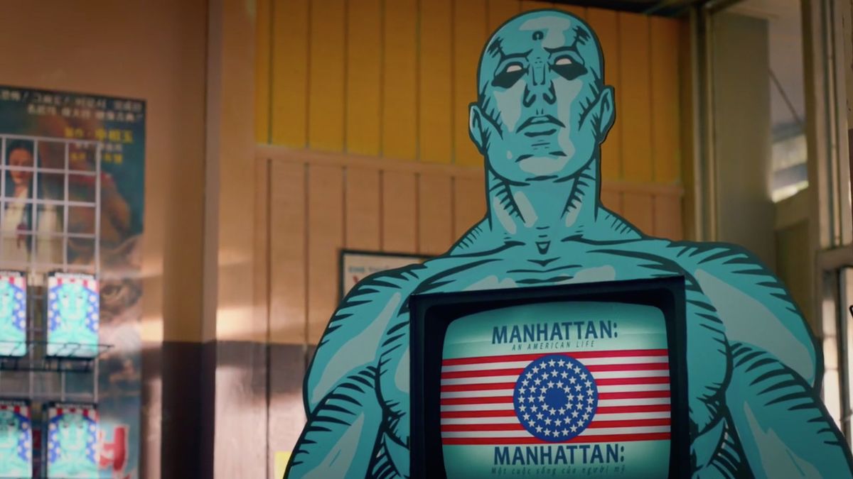 Watchmen: el creador explica la sorpresiva aparición de Dr. Manhattan