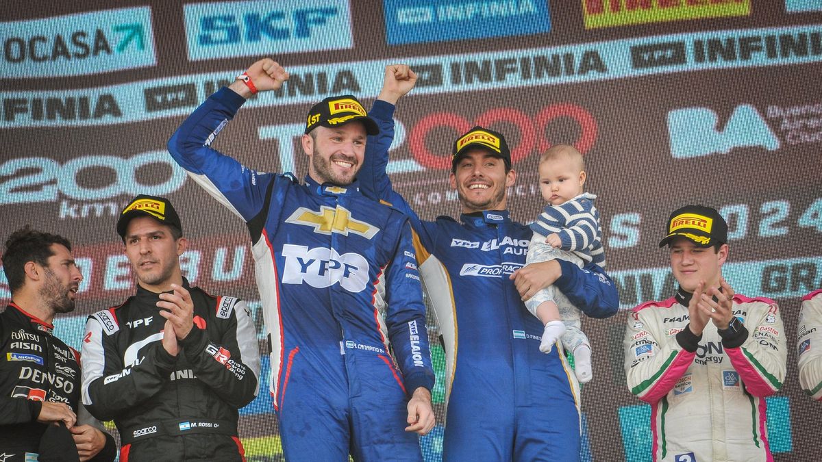 El binomio Agustín Canapino-Damián Fineschi ganó los 200KM de Buenos Aires