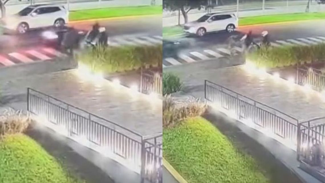 Shopping Unicenter: un vigilador atropelló a un ladrón que acababa de robar