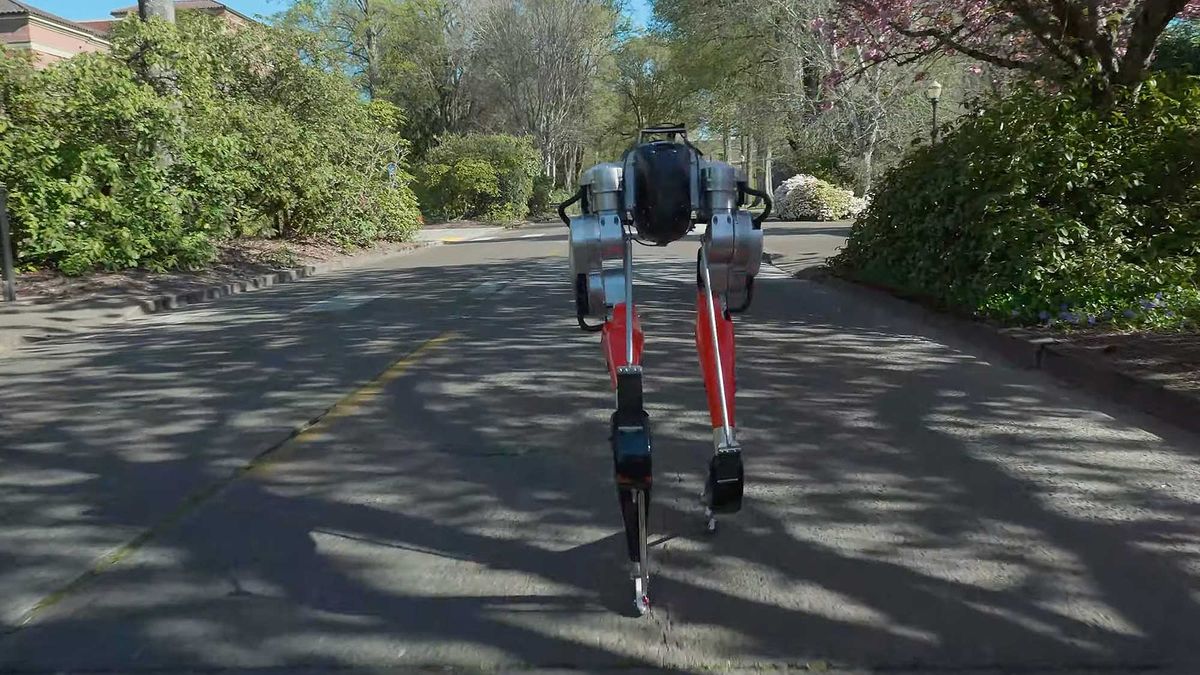Un robot bípedo recorrió por primera vez 5 kilómetros