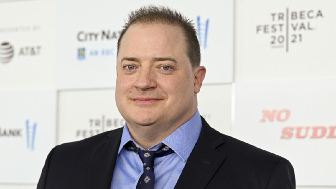 La transformación de Brendan Fraser para su próxima película