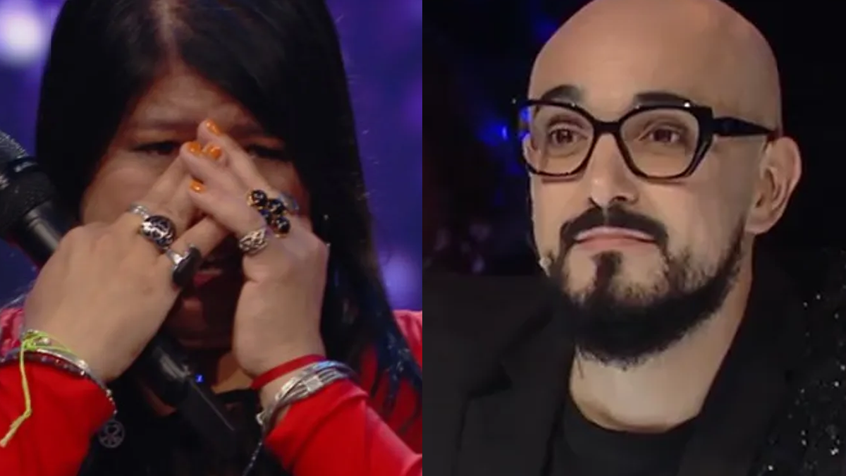 Abel Pintos y una increíble promesa a una participante de Got Talent ...