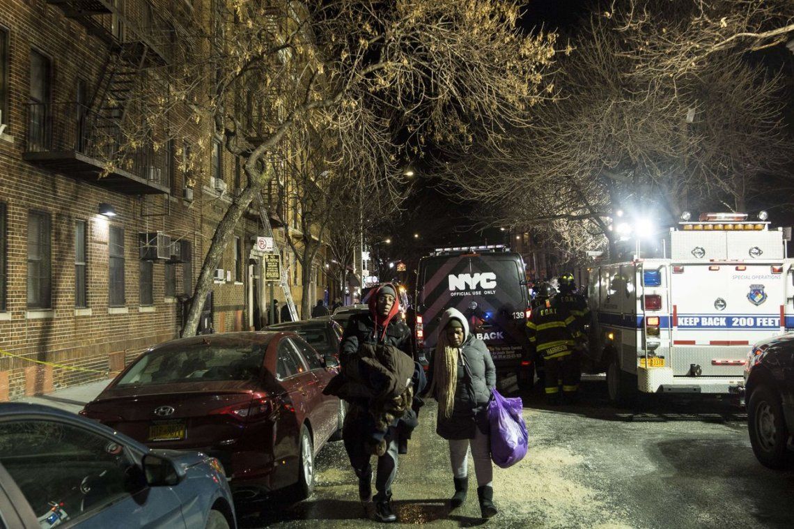 Las fotos del incendio en el Bronx, Nueva York
