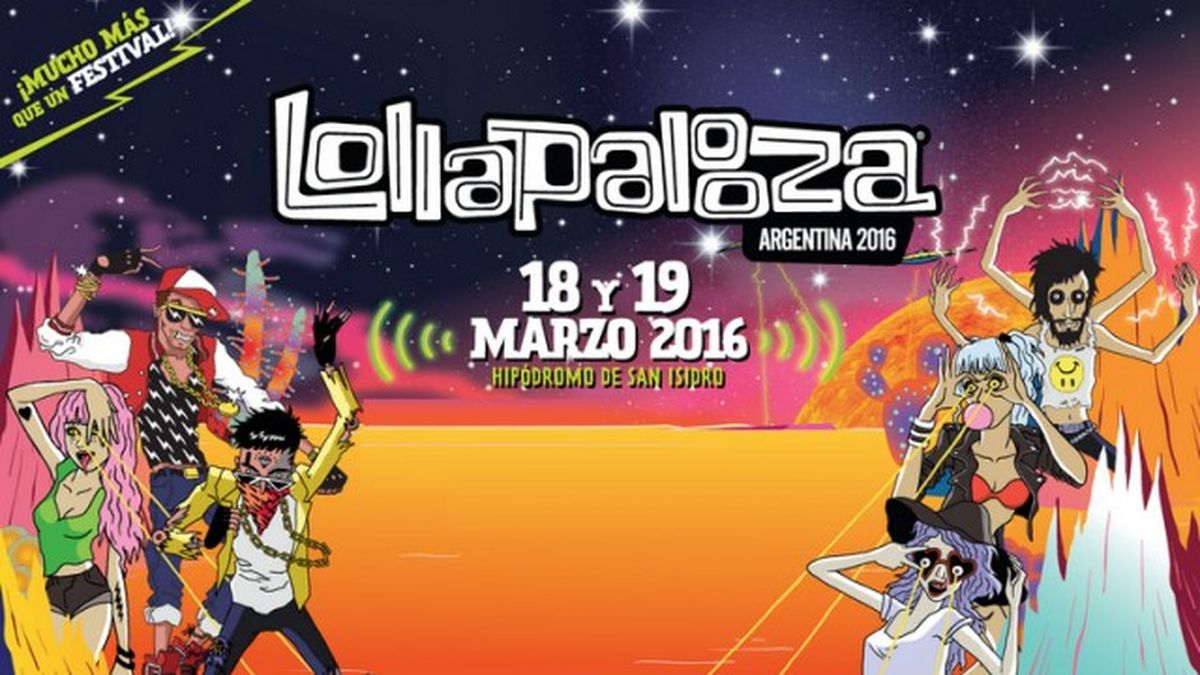 Se confirmó el Line Up del Lollapalooza Argentina 2016