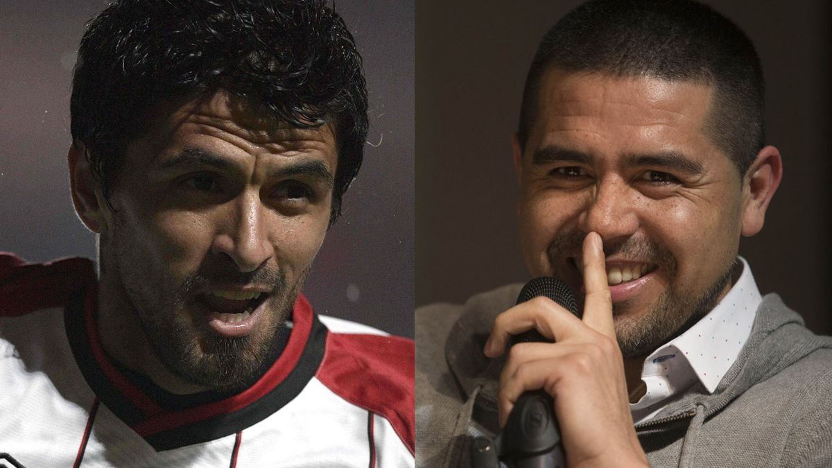 El ex River Lucho González le puso Román a su hijo por amor a Riquelme
