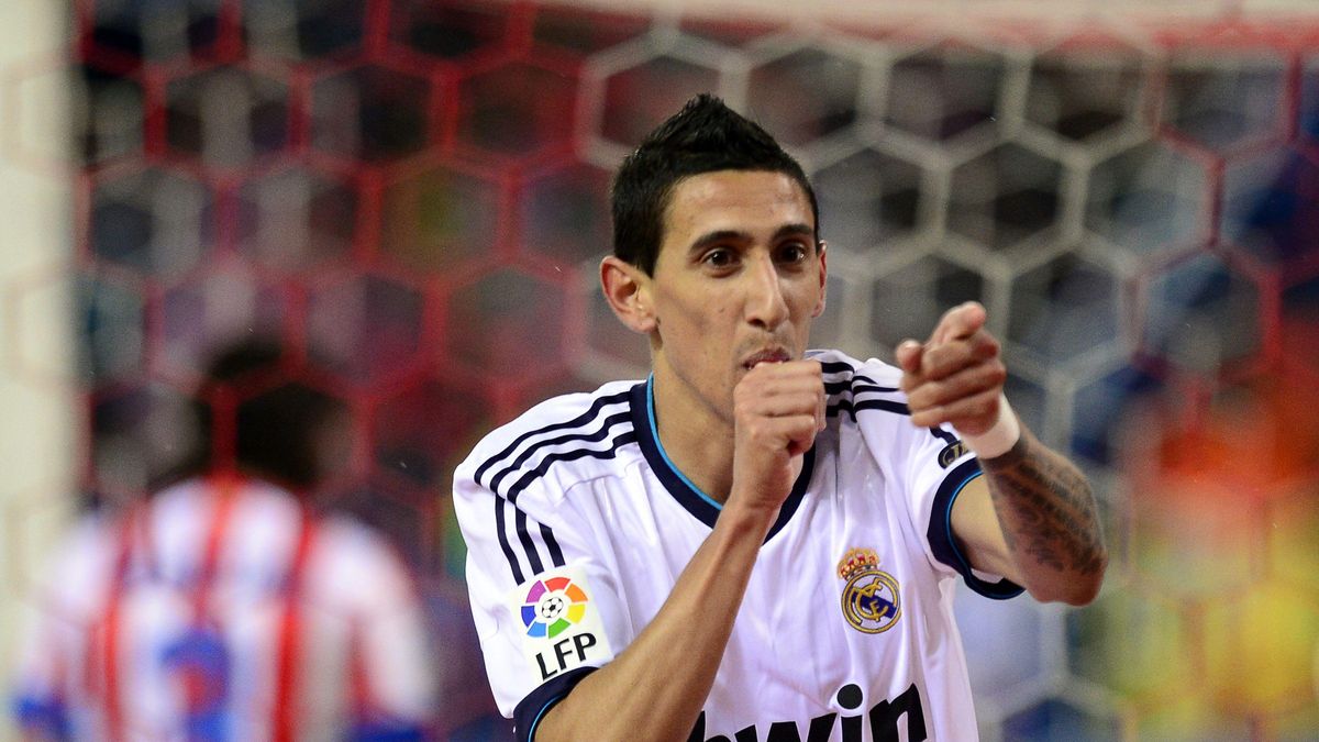 Di María hizo festejar al Real Madrid en el derbi