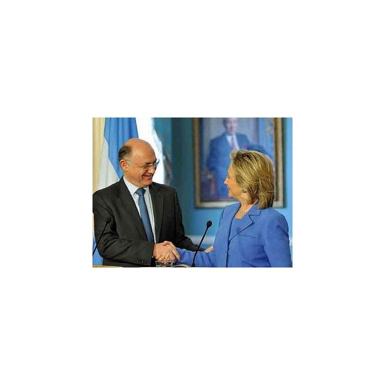 Hillary Clinton recibió a Timerman en Washington