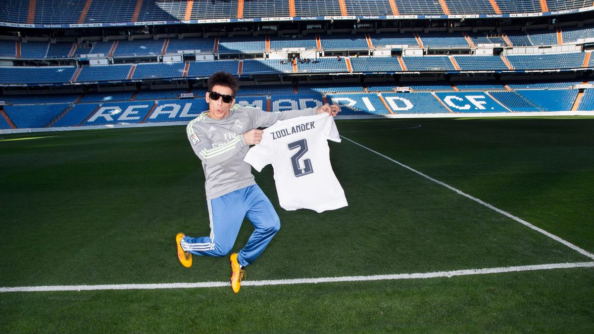 Derek Zoolander, galáctico: fichó para Real Madrid