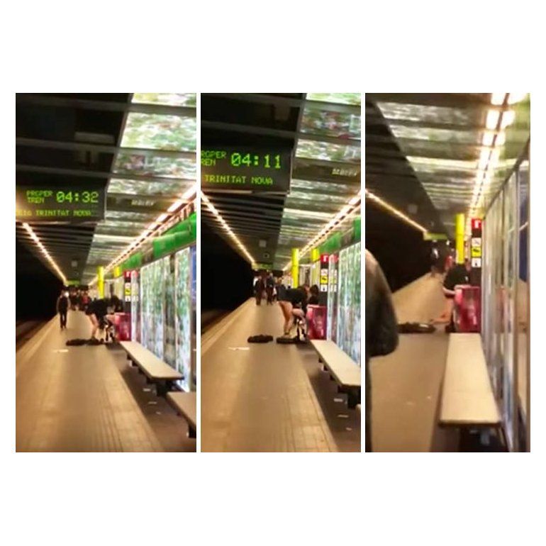 Tuvieron sexo en el subte y van a terminar adentro