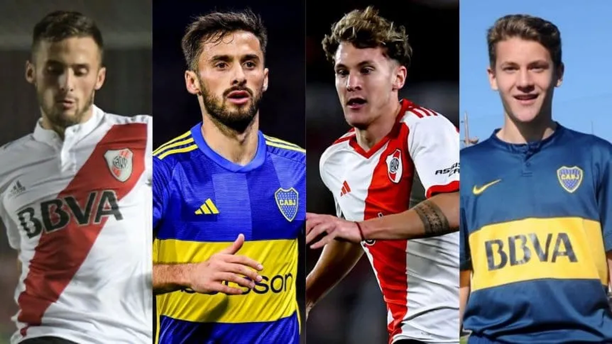 Quiénes son los jugadores que pasaron por Boca Juniors y River Plate