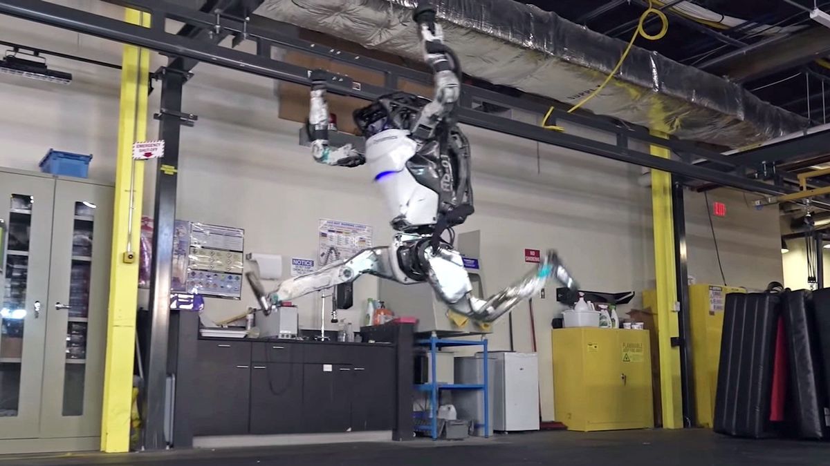 Video: enseñan a robots a practicar parkour
