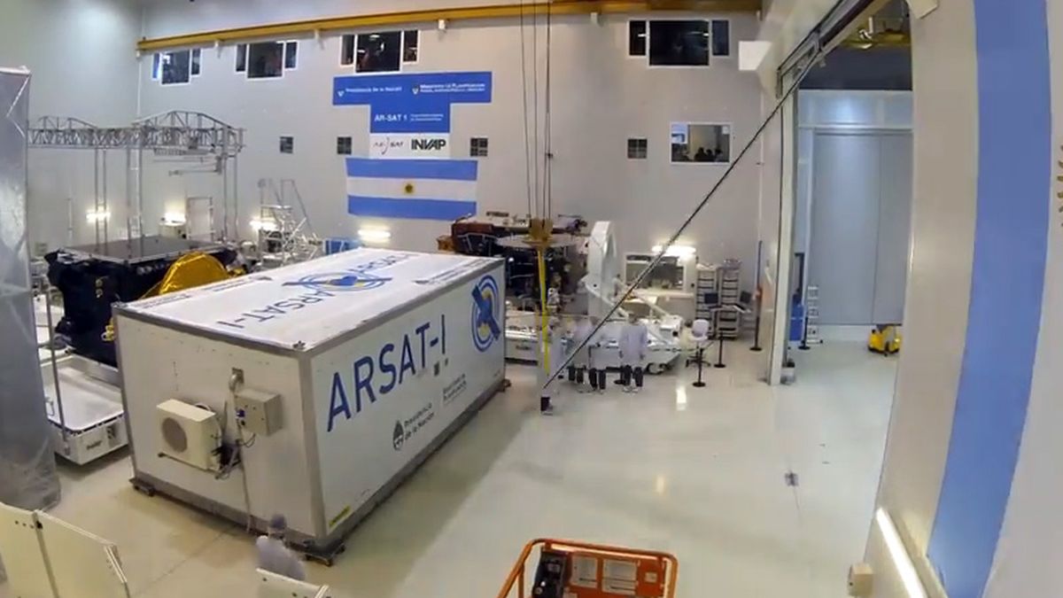 El ARSAT-1, cada vez más cerca de iniciar su emocionante viaje