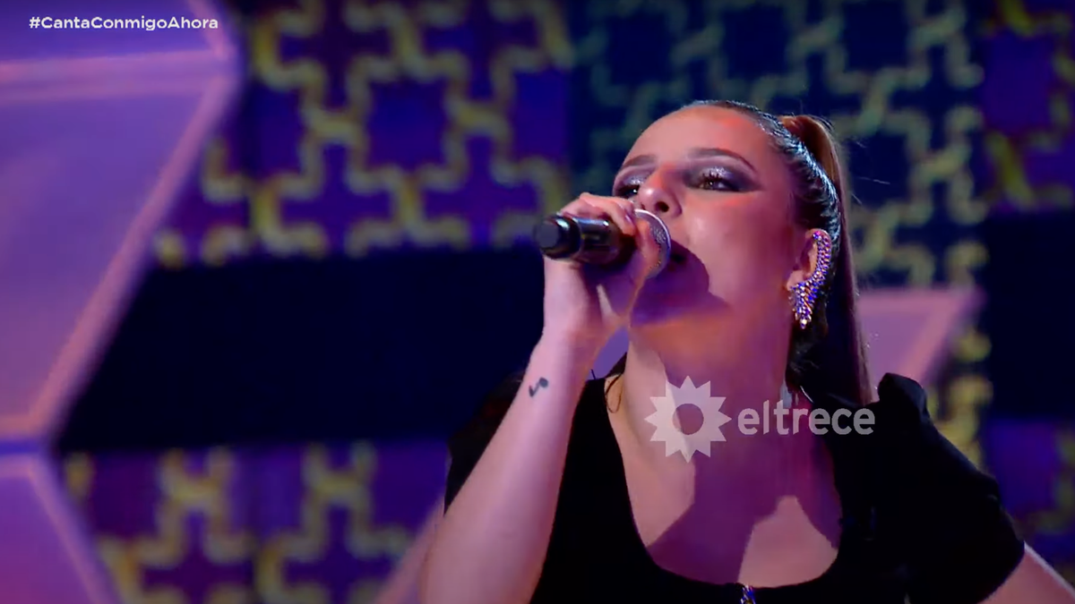 Canta Conmigo Ahora: Alma llegó a la final con una plegaria