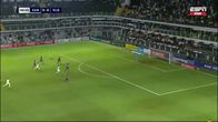 El gol del empate de Auzmendi vs. Santos.