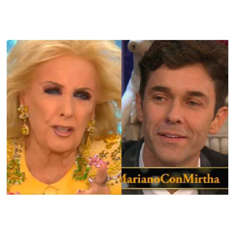 ¿Renuncia a Esperanza Mía? Mirtha retó Mariano Martínez