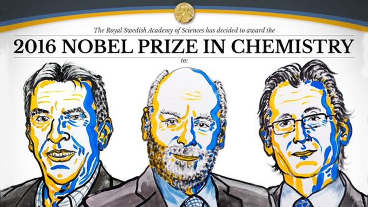 Nobel de Química para los inventores de las máquinas moleculares