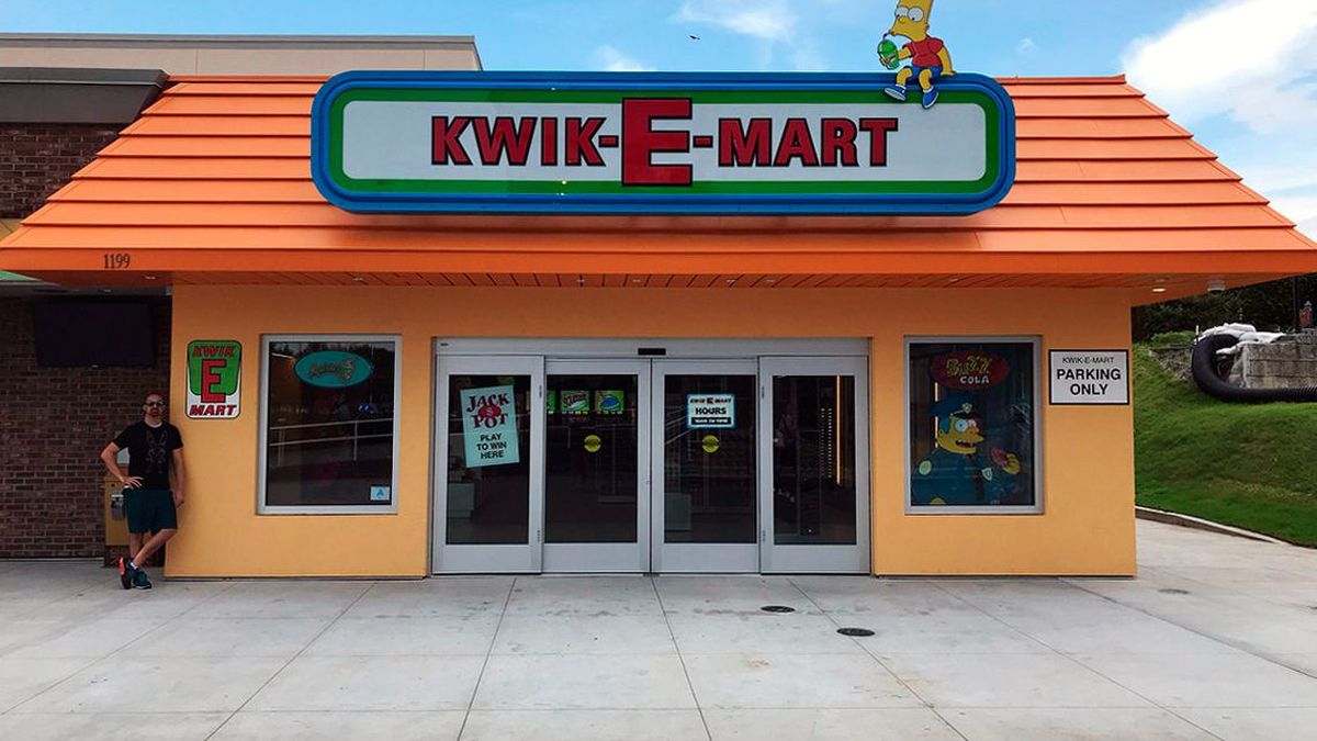 Abre el Minisúper de Los Simpson en la vida real