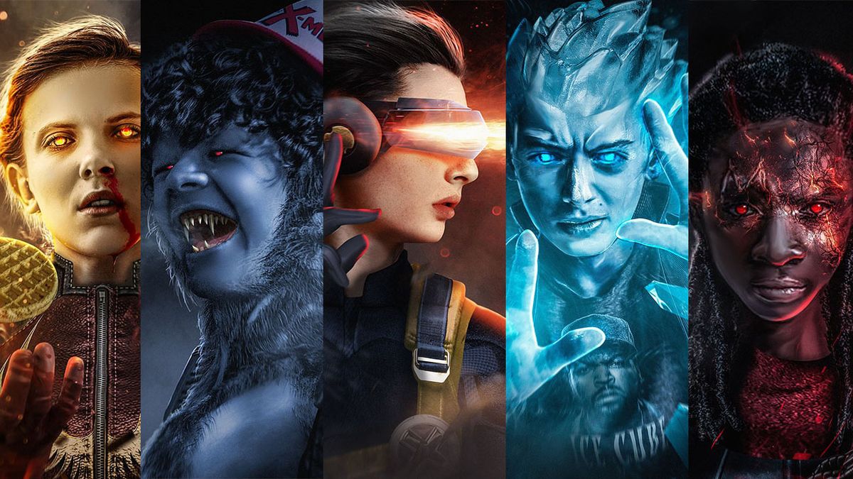 Los chicos de Stranger Things, en la piel de los X-Men