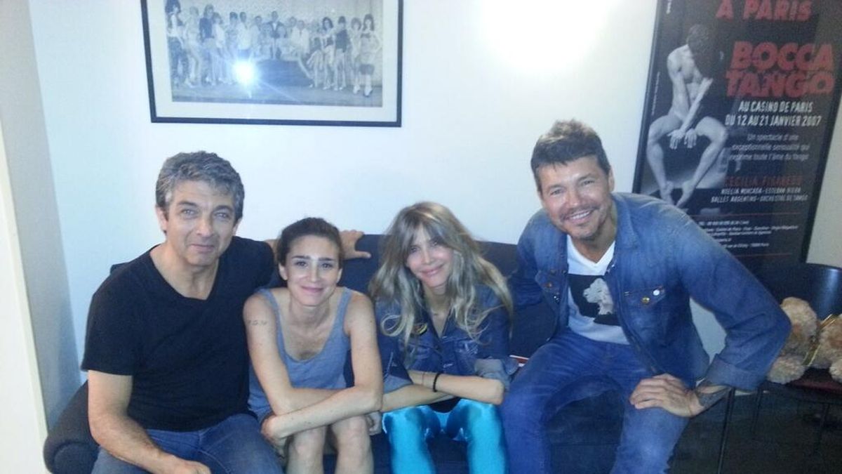 ¿Tinelli fue a tentar a Darín?