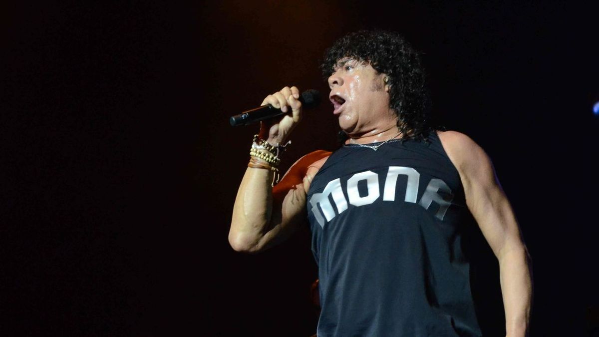 La Mona Jiménez mejora y piensa en sus shows cuarteteros