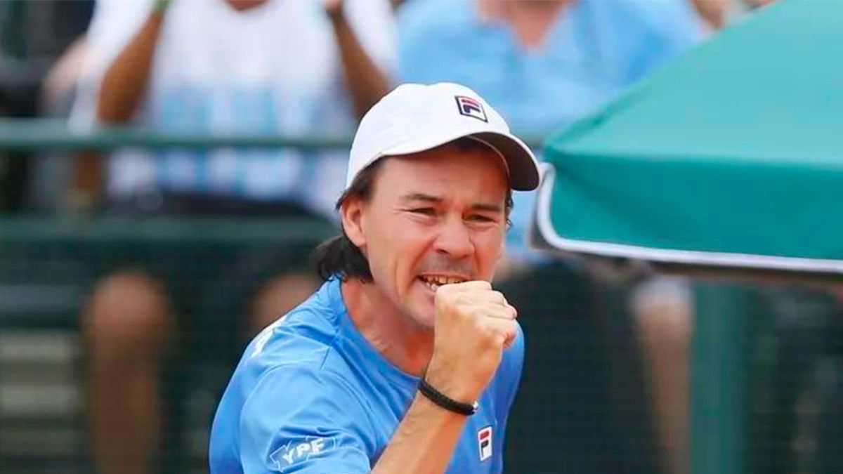 La revancha de Guillermo Coria que se emocionó en su vuelta al Lawn Tennis