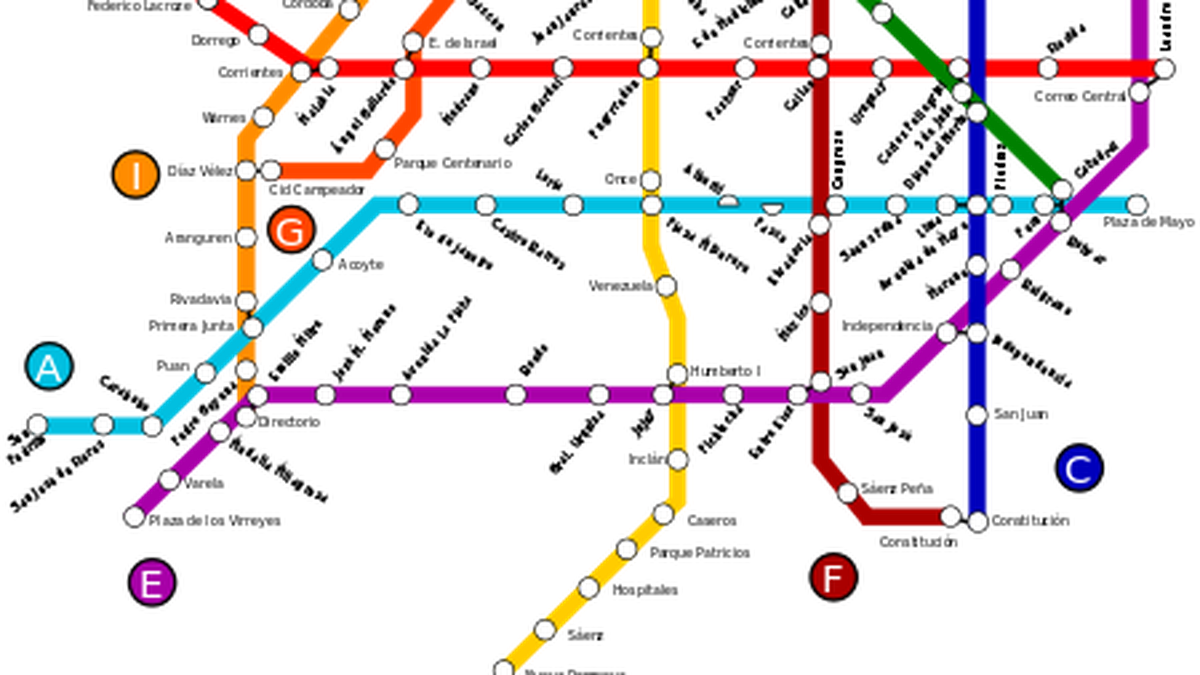 La legislatura tiene aprobada la creación de tres líneas de subte
