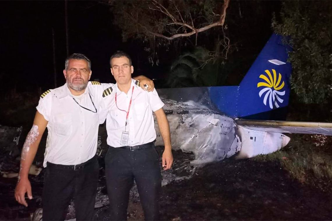 Cayó una avioneta en Berisso y los pilotos resultaron ilesos