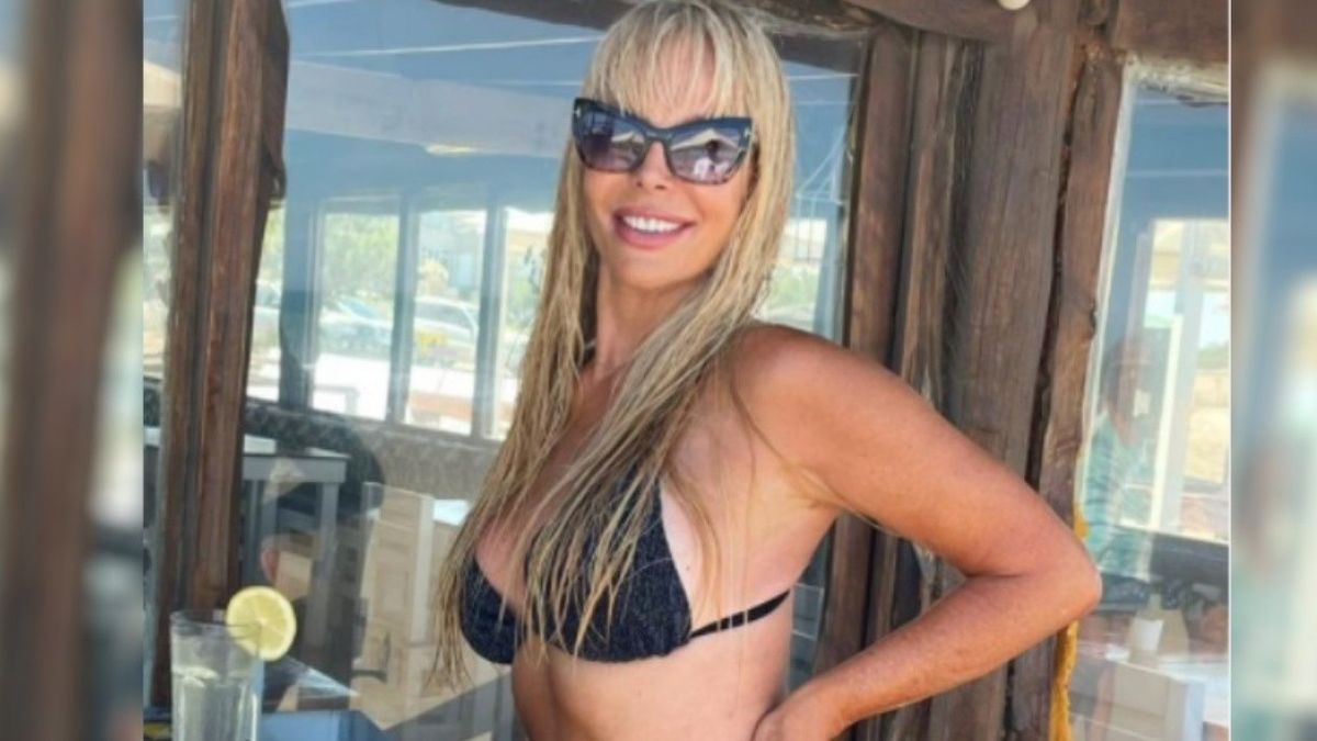 Graciela Alfano se mostró en bikini e hizo un sensual baile