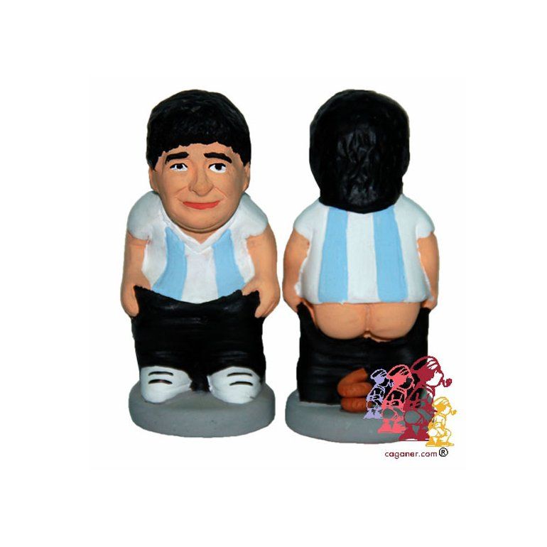 Furor por los Caganers de Cristina, Francisco y Maradona