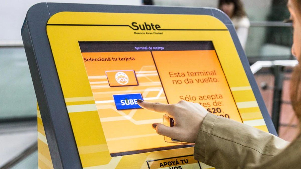 Tarjeta SUBE: se normaliza el servicio de recarga en el Subte