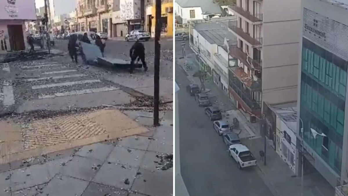 Chubut: fuerte temporal de viento azotó a Comodoro Rivadavia