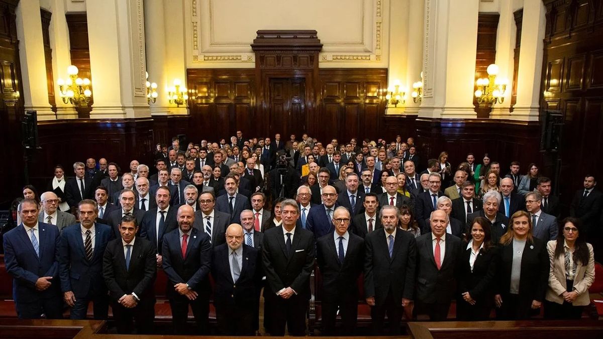 La Justicia se mostró unida en una foto que tuvo a Horacio Rosatti como ...