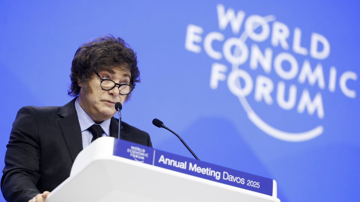 Javier Milei prepara su discurso para el Foro de Davos: cuáles serán ...