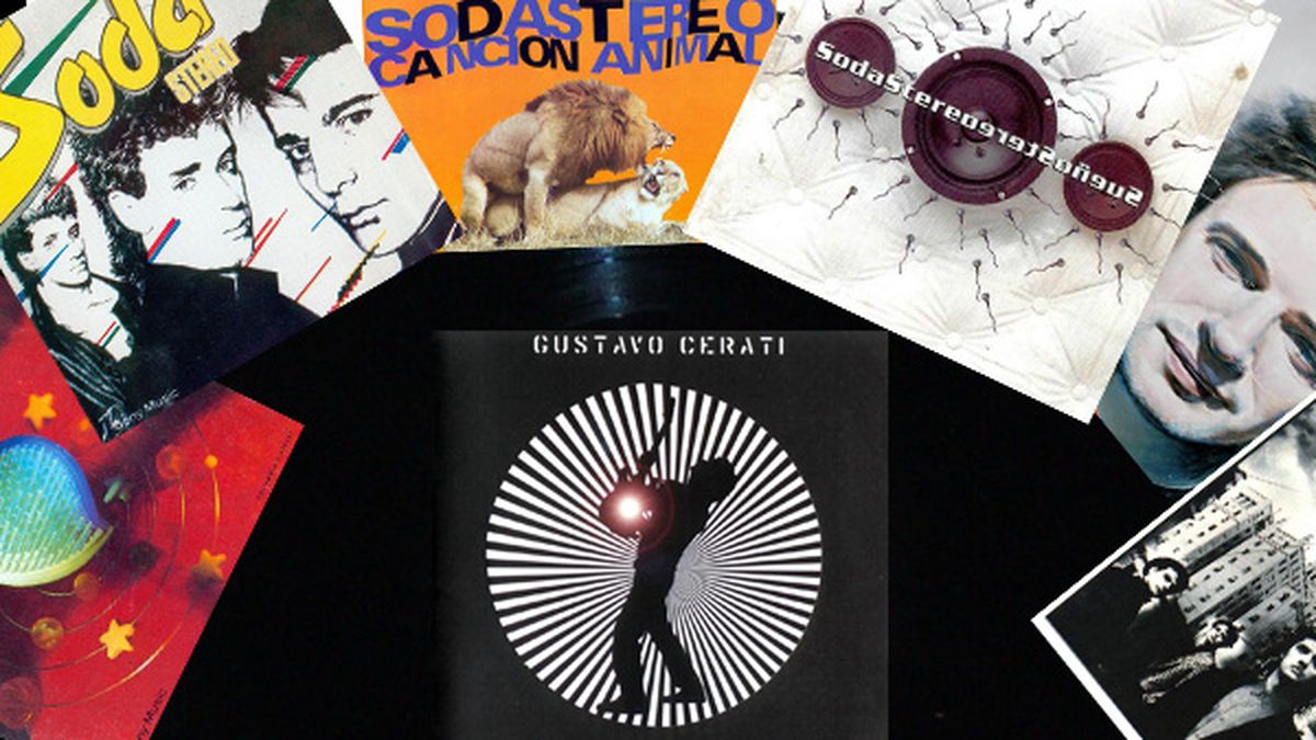 La discografía completa de Gustavo Cerati