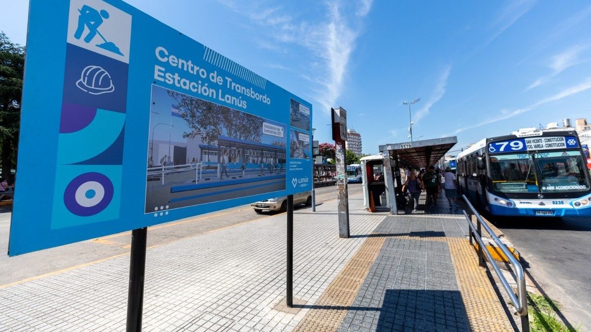 Renovarán el Centro de Trasbordo de la Estación Lanús
