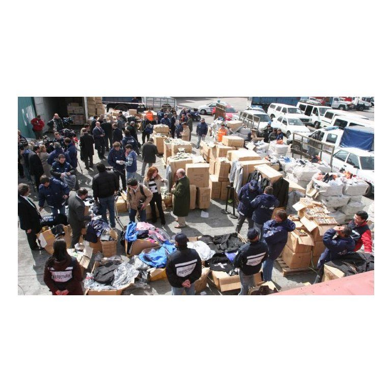 Incautan productos de contrabando por más de $7 millones