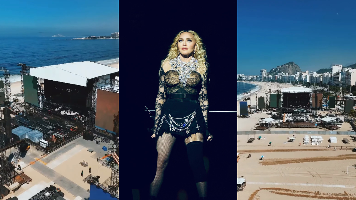 Así será el multitudinario show de Madonna en Río de Janeiro