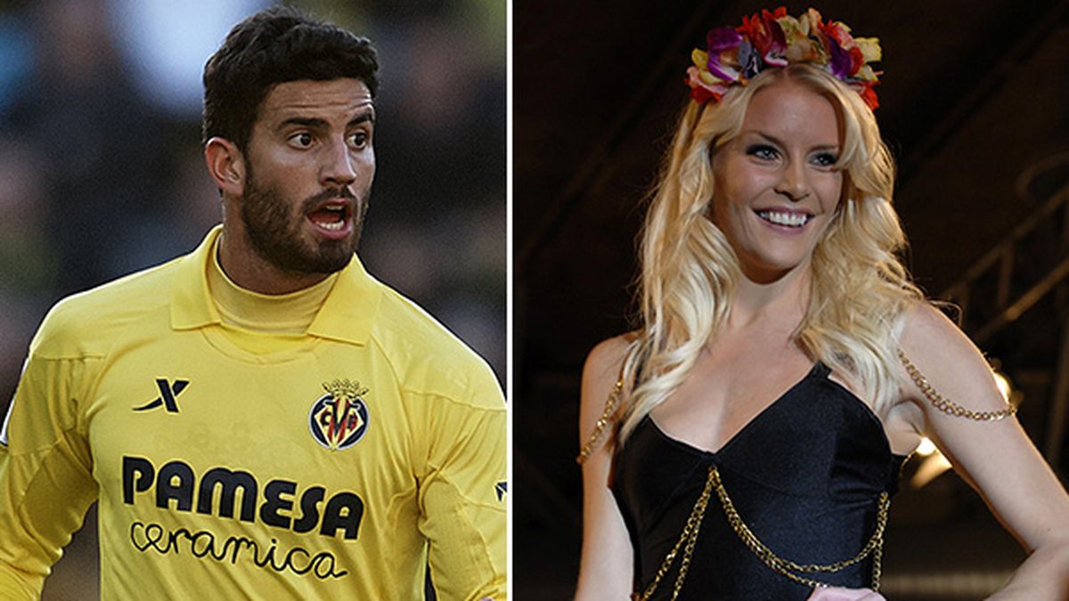 Foto íntima confirma romance entre la Sueca Larsson y Musacchio