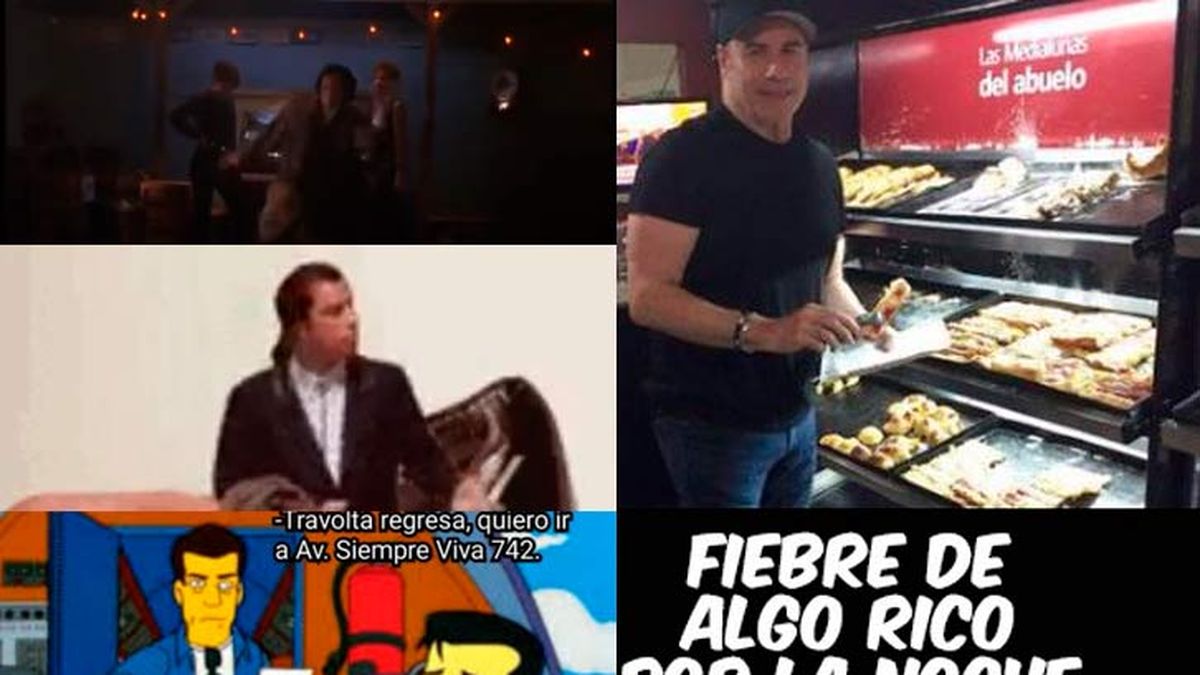 Los mejores memes de Travolta en Argentina