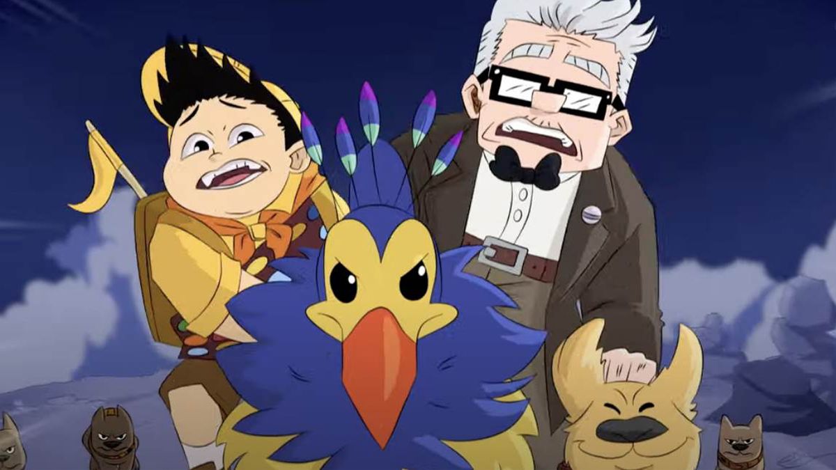 Pixar lanza una versión anime de Up que dura un minuto