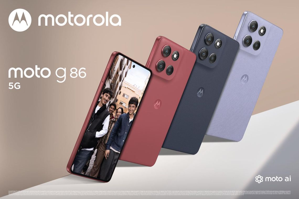 Llegaron los nuevos moto g86 5G y moto g56 5G