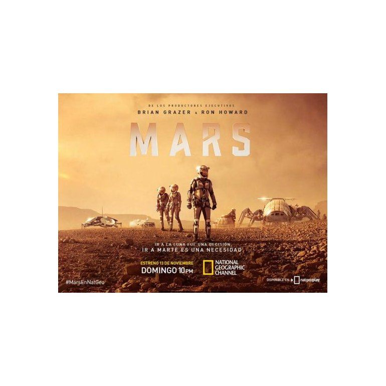 Este domingo Nat Geo llega a Marte