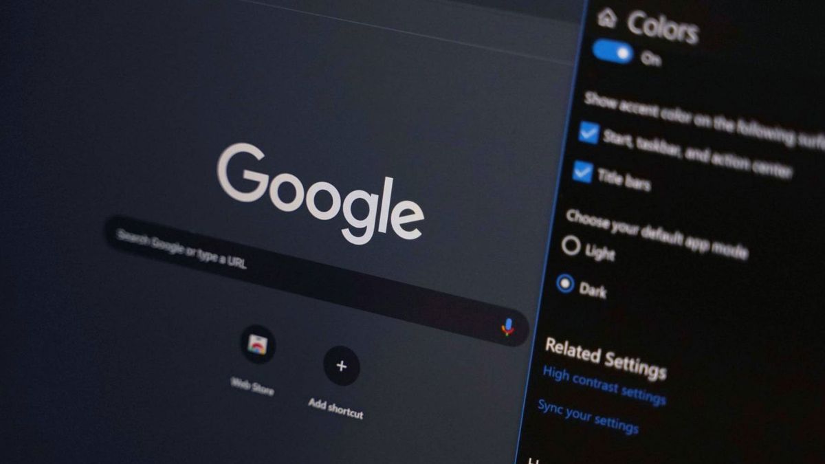 Google: cómo activar el modo oscuro
