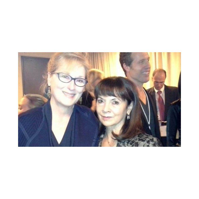 Angelina Jolie Y Meryl Streep Felicitaron A Susana Trimarco