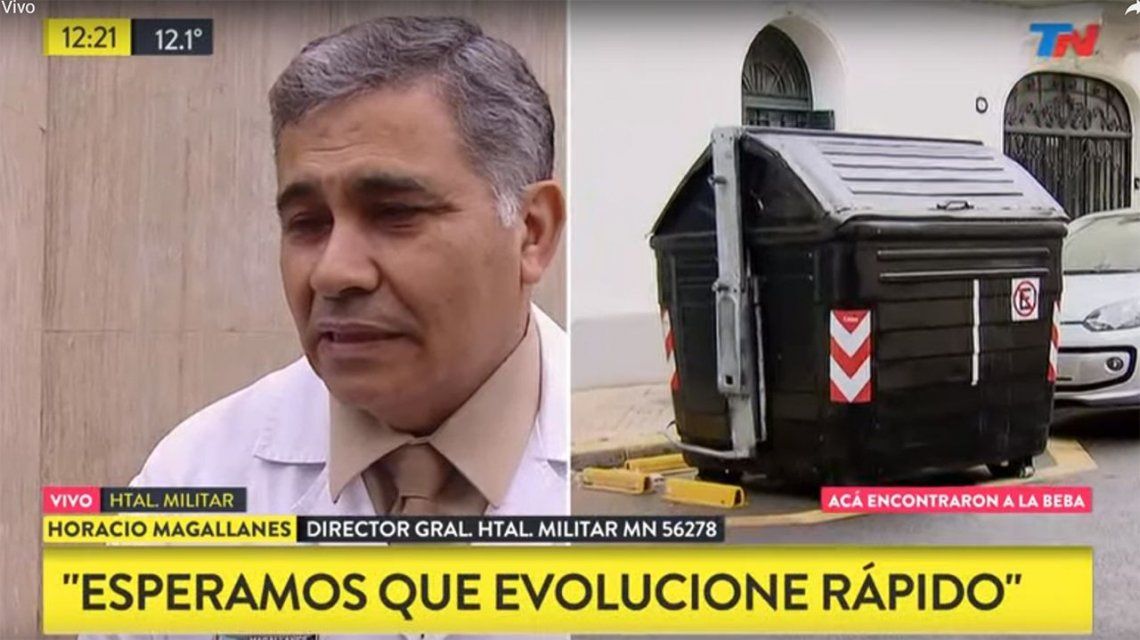 Encontraron A Una Beba Recién Nacida En Un Contenedor De Basura En Palermo