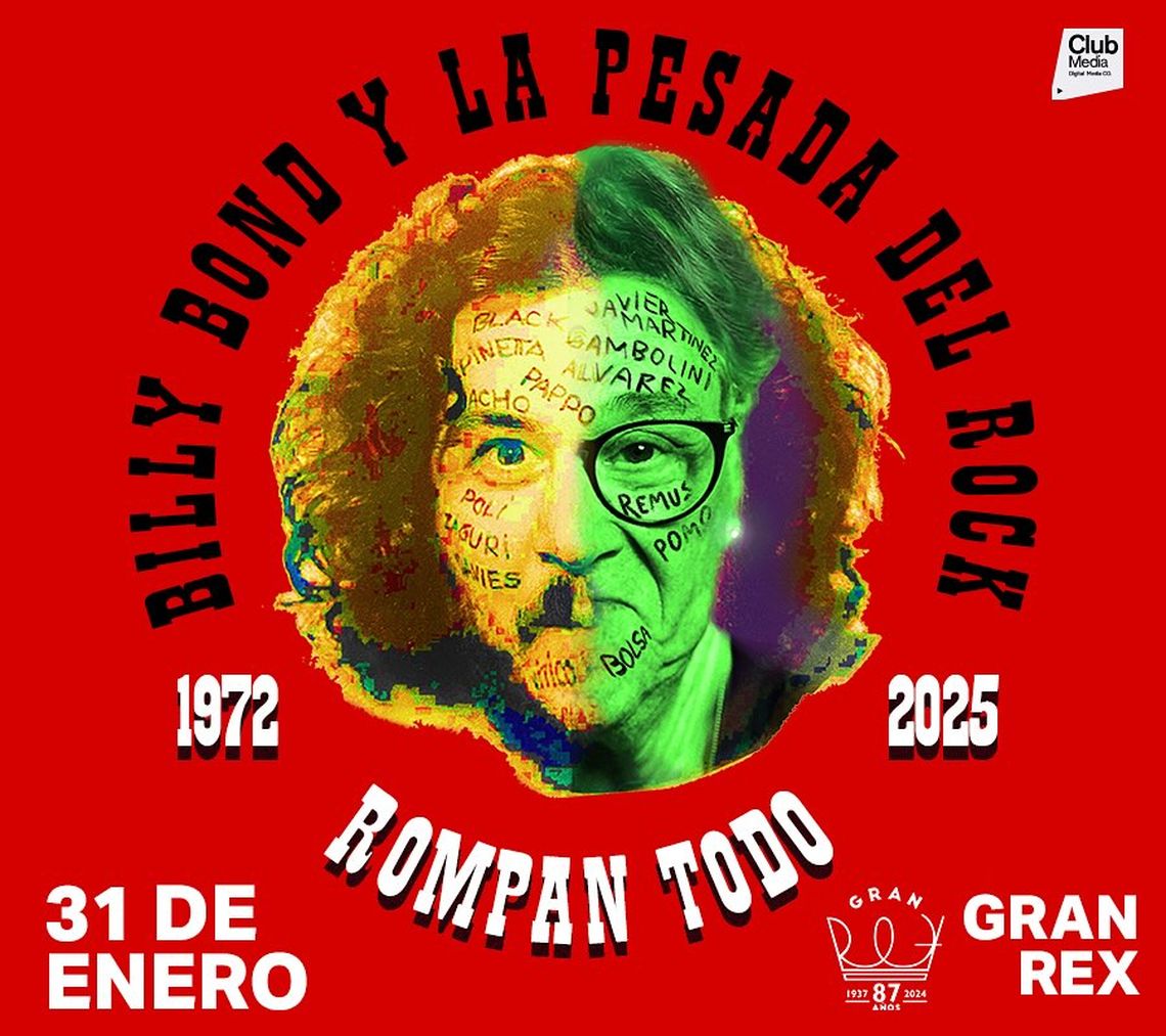 Vuelve Billy Bond y La Pesada del Rock
