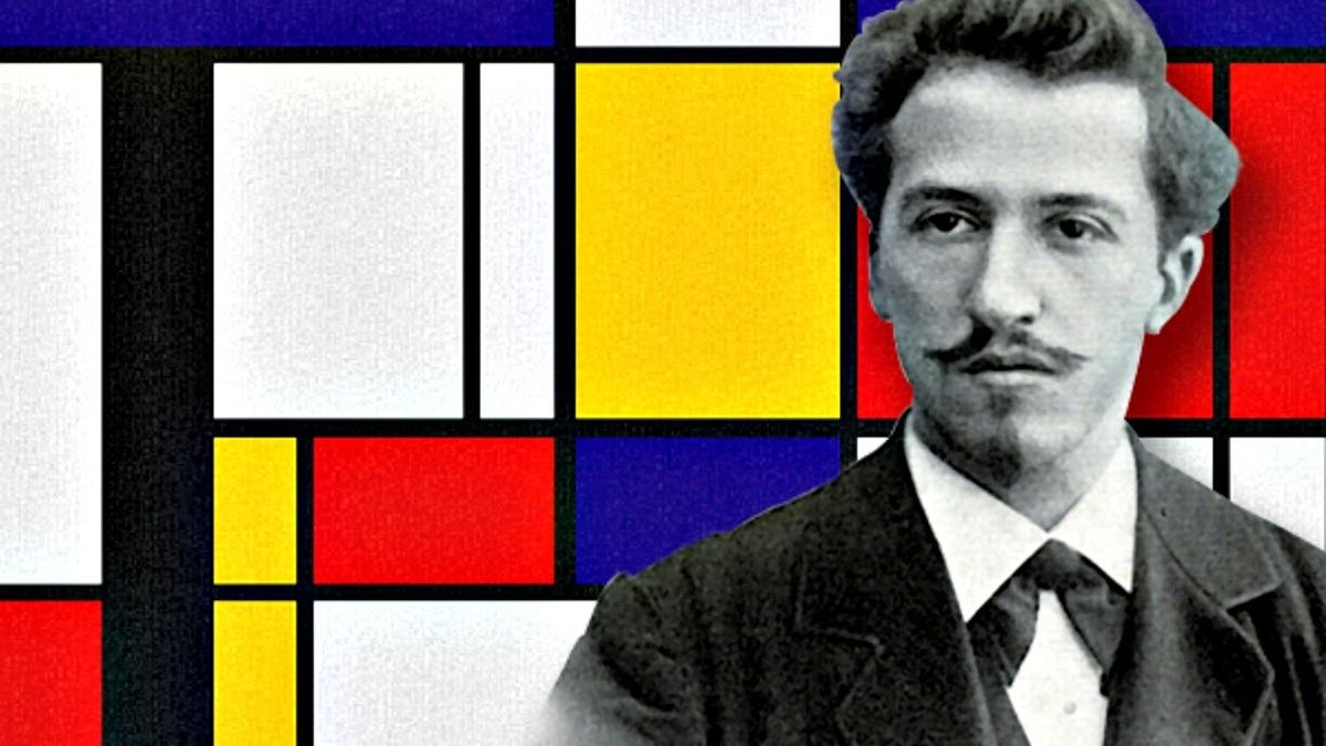 Hallan dos nuevos retratos del artista Piet Mondrian