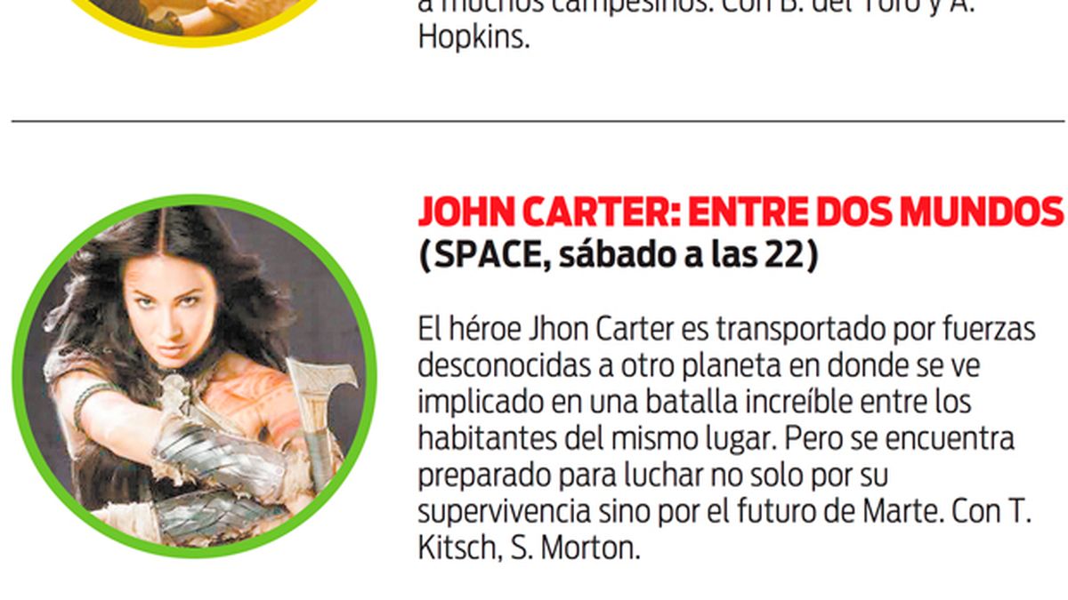 Los destacados de la Semana en TV